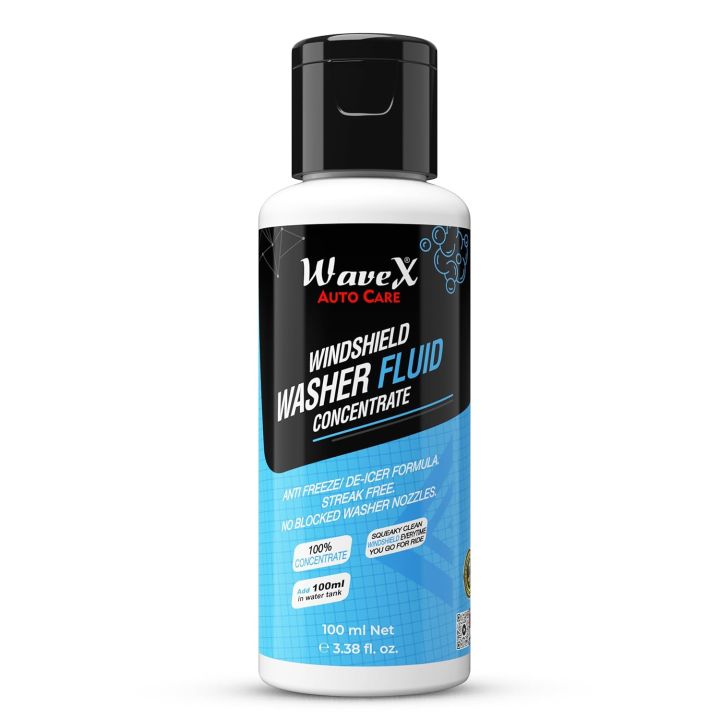 Wavex Windshield Washer Fluid Concentrate | Powerful Cleaning & Streak ...