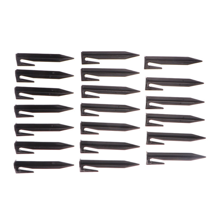 20Pcs Garden Lawn Mower Peg Environment-friendly Plastic Ground Pegs ...