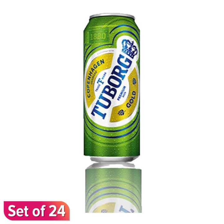 Tuborg Premium Gold Beer 330Ml Set Of 24 | Daraz.com.np