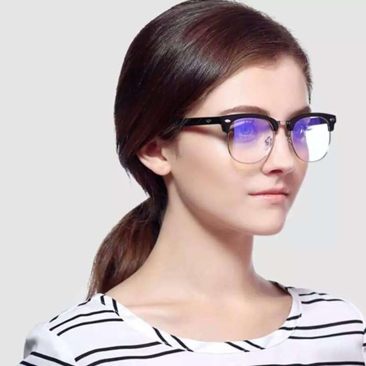 5910 Arc Blue Cut Computer Glasses Uv Protected Rect.Full Rim Style ...