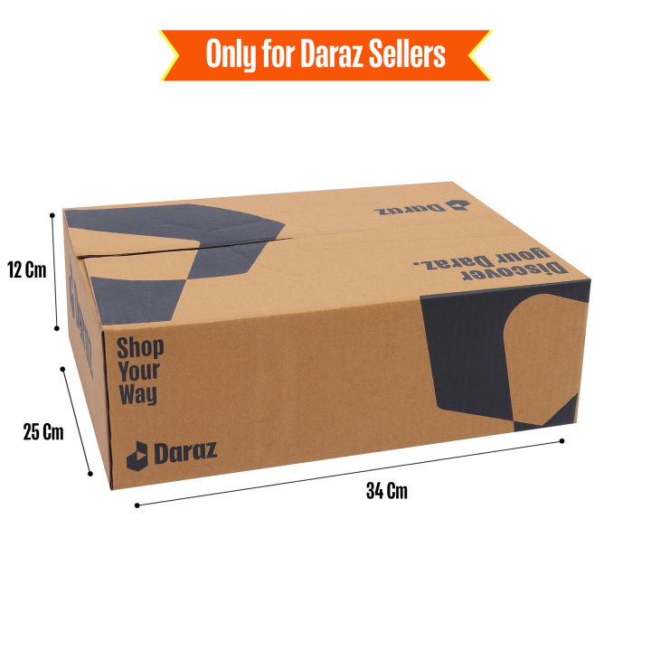 Packaging Material - Bundle of 10 Boxes (13.5" x 10" x 4.8") | Daraz.com.np