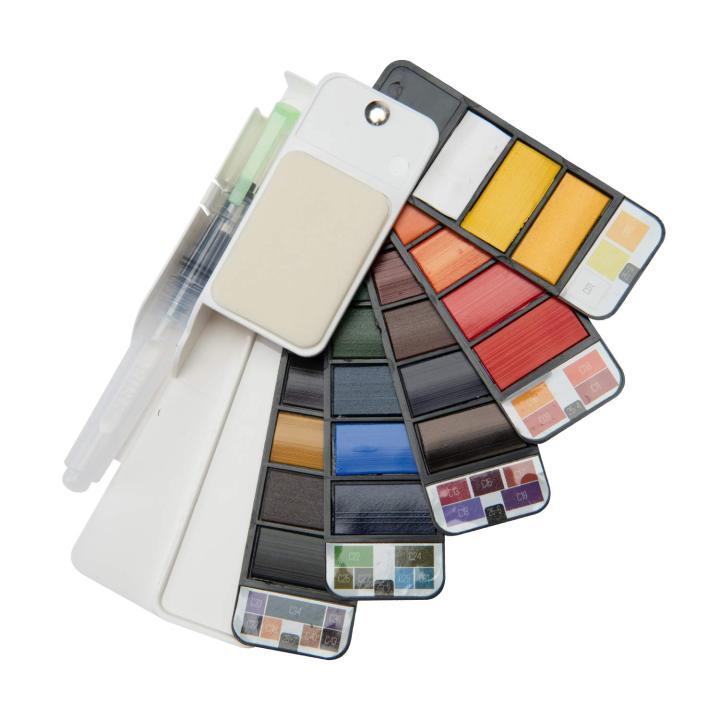 Kitab Kalam Giorgione Solid Watercolor Portable Set 25 PC | Daraz.com.np