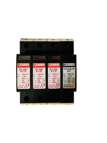 Three Phase SPD Type T1/T2 SYS-SET 7/3+1/B+C/FM Phoenix SPD | Daraz.com.np