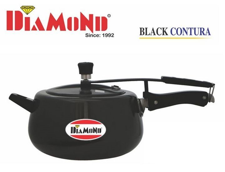 Pressure Cooker 5 litre, Hard Anodized, Diamond, Contura | Daraz.com.np