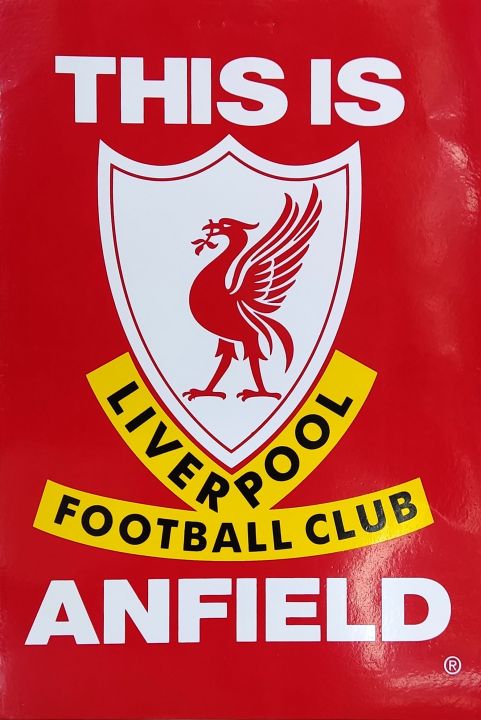 Liverpool Football Club A4 Size (7 x 10.5 Inch) Good Quality, Imported ...