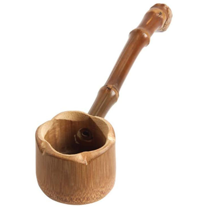Bamboo Water Ladle Japanese Water Scoop Bathing Dipper Ladle | Daraz.com.np