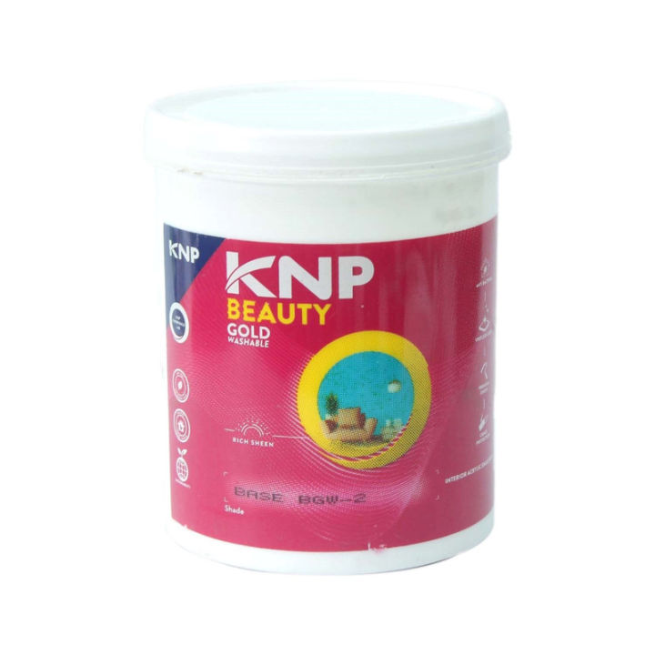 KNP Beauty Gold Washable Emulsion 1L | Daraz.com.np