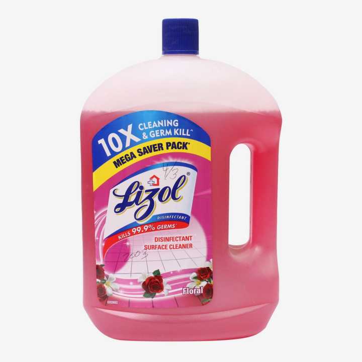 Lizol Disinfectant Surface Cleaner, Floral, 2 Litre | Daraz.com.np