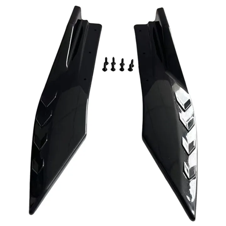 2PCS Car Rear Bumper Angle Rear Blade Protection Angle Car Accessories ...