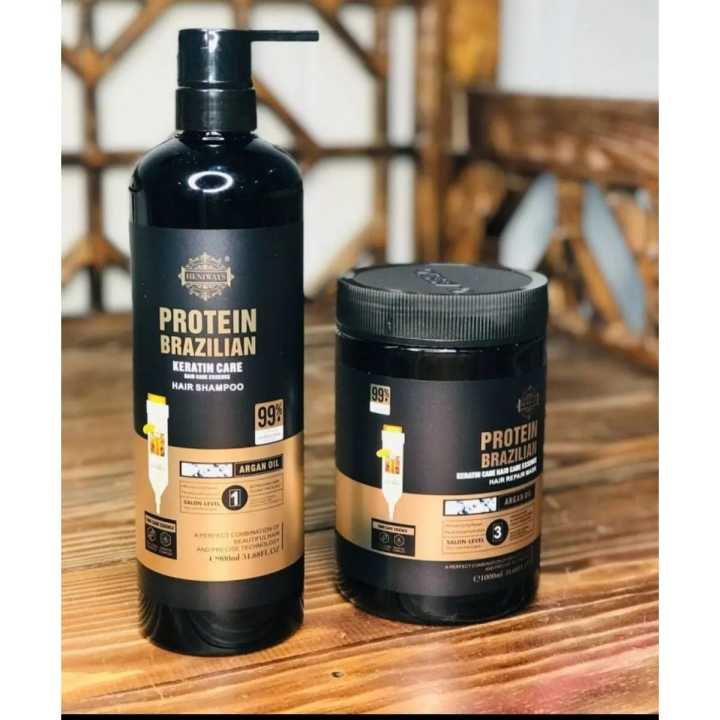 Protein Brazilian Keratin Care Shampoo/treatment 900ml | Daraz.com.np