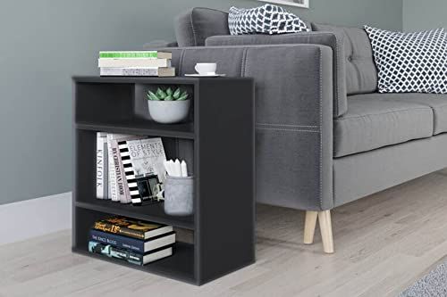 Bedside Table/ Wood Bed Side Table/Sofa Side Table/End Table/Books ...