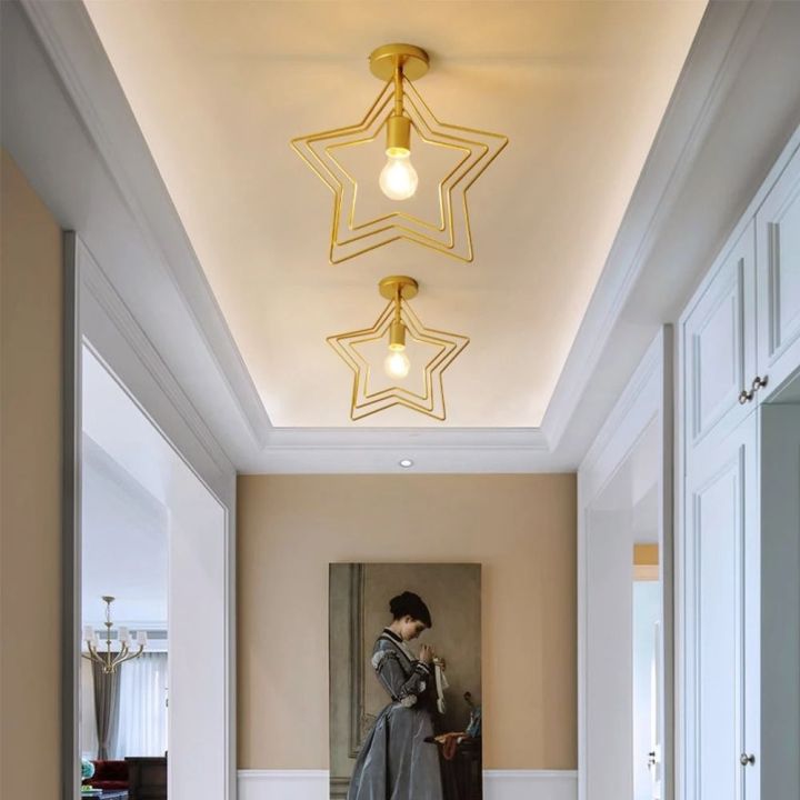 Lighting Fixture Ceiling Lamp Modern E27 LED Pendant Light Black ...