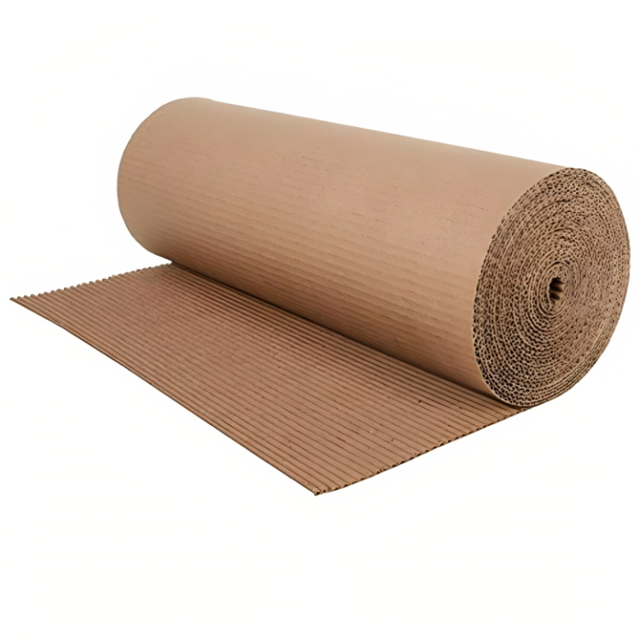 Packaging Material - Brown Wrapping Paper Corrugated Roll For Fragile ...