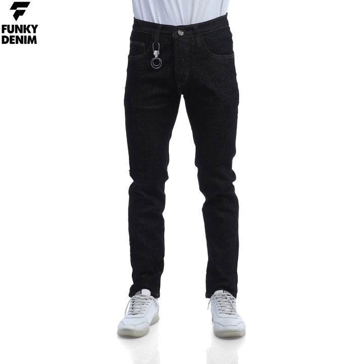 Funky Denim Black Denim Jeans Pant For Men | Daraz.com.np