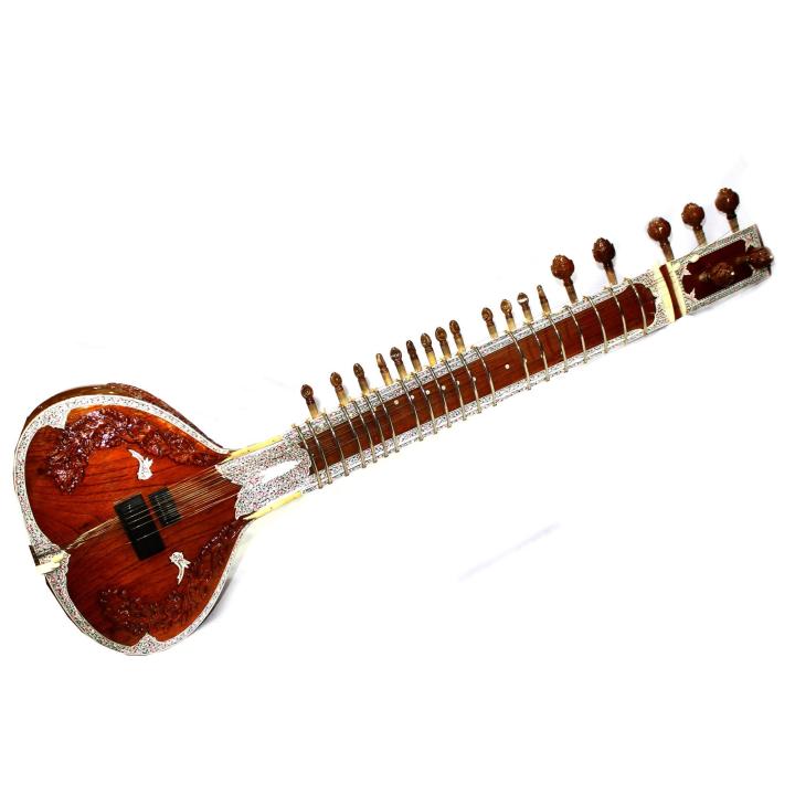 Wooden Oval Body Sitar With Box | Daraz.com.np