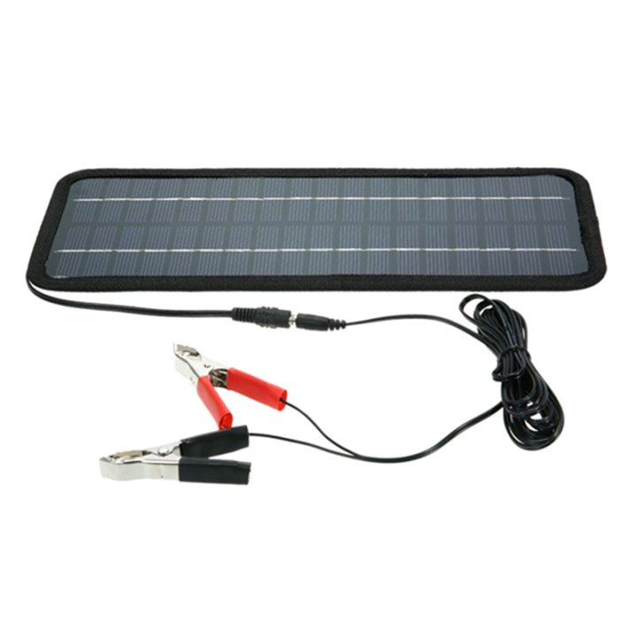 Solar Panel Power Car Universal Boat Battery Charger 12V 4.5W Single ...