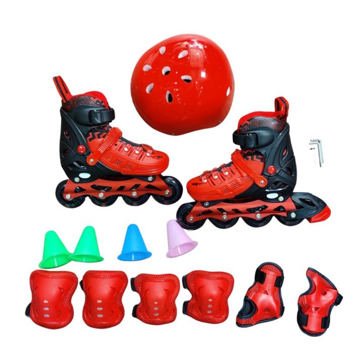 Professional Inline Roller Skates with Safety Guards - Stylish and ...
