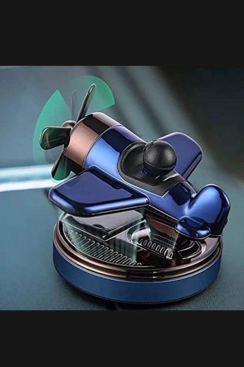 Car Dashboard Accessories sport Airplane solar fan fancy look sport ...