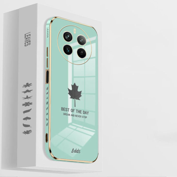 70 Proealme Case, R Meter, Soft Plating, Protection, Shiny Maple Leaf ...