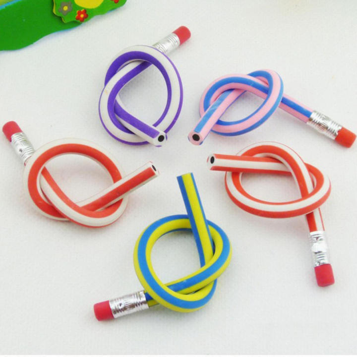 Qubix Cute Bendable pencil Student Flexible Korea School supplies ...
