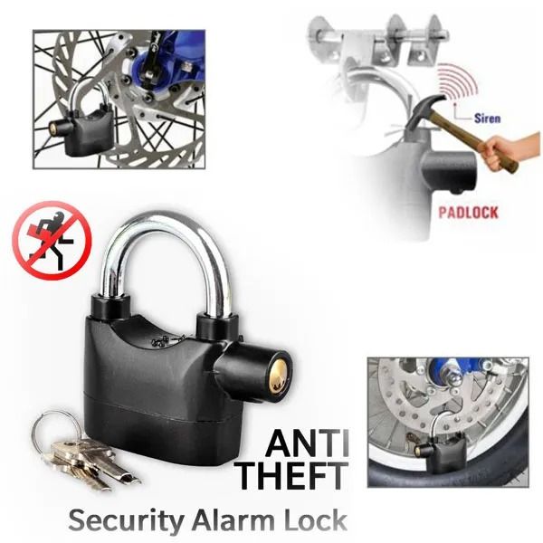 Itishree Anti Thief Security Alarm Lock For Home And 2 Wheelers | Daraz ...