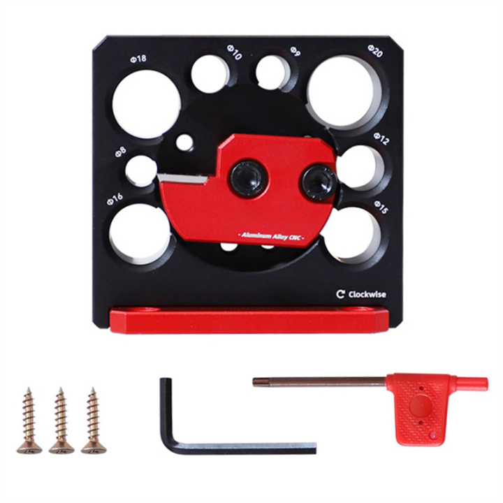 1Set Adjustable Dowel Maker Jig 8Mm-20Mm with Carbide Blades ...