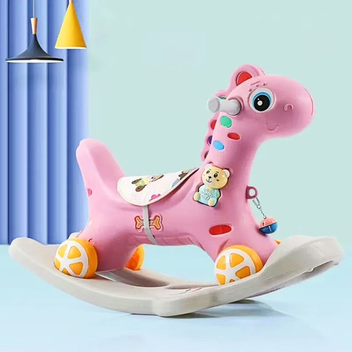 Kids Musical Unicorn Riding & Rocking Horse | Daraz.com.np