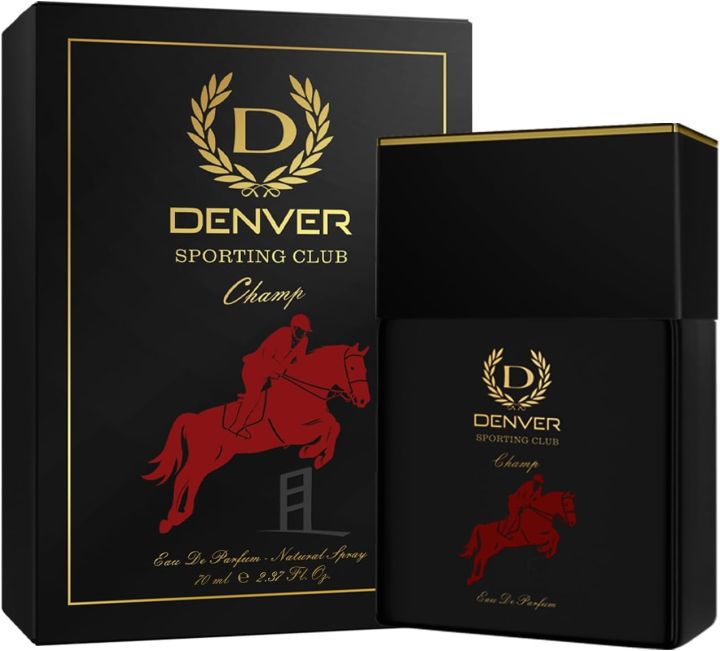 DENVER Sporting Club Champ Perfume - 60ML | Long Lasting Eau Da Parfum ...