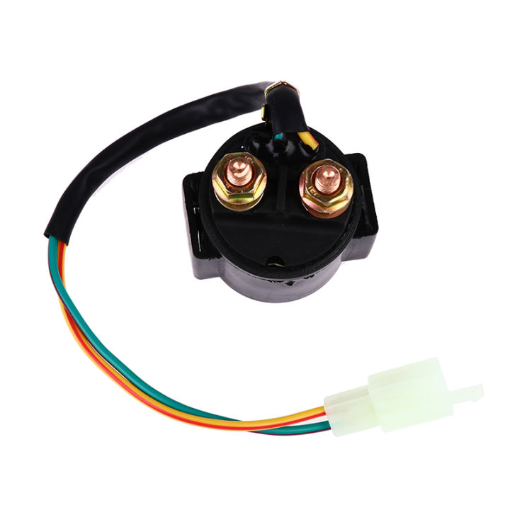 Ignition Coil Starter Relay For Scooter ATV Moped Replacement ...