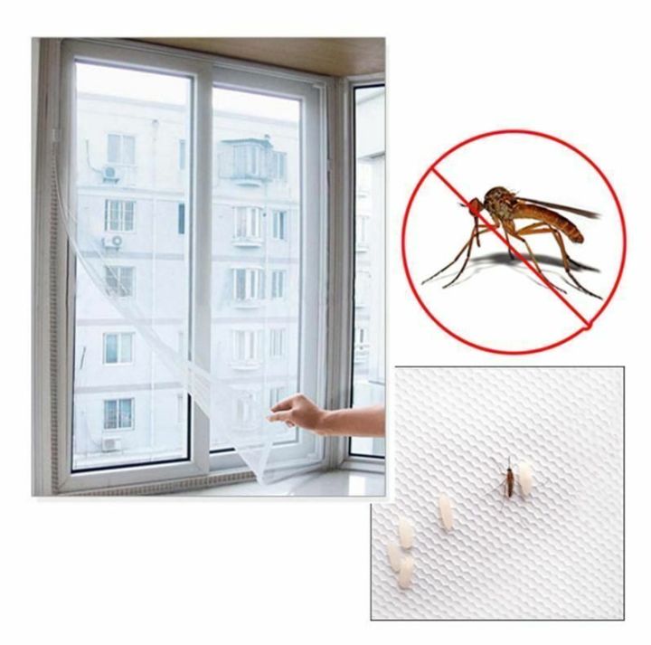 Mosquito Window Net Insect Mesh Window Screen Room Simple Anti-mosquito ...