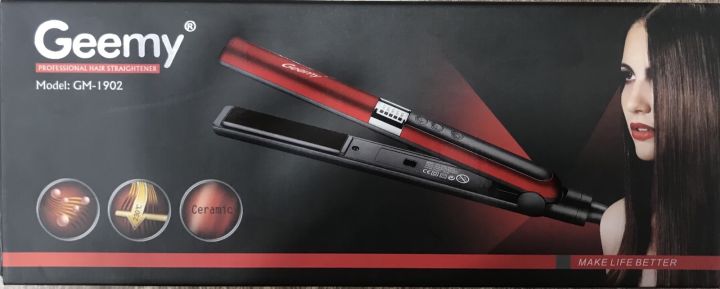 Geemy Professional Hair Straightener Premium | Daraz.com.np