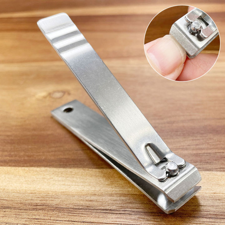 6pcs/Lot Straight Mouth Stainless Steel Nail Clipper Manicure Pedicure ...