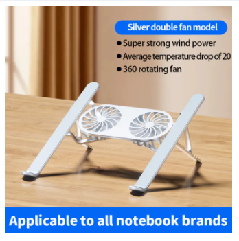 Aluminum Alloy Cooling Notebook Bracket ABS 21-inch Adjustable Angle ...