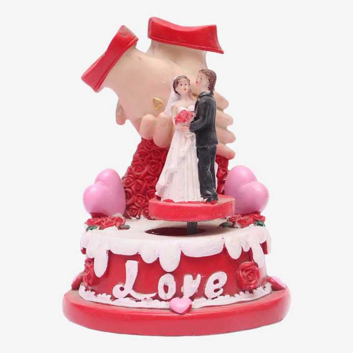 Red Wedding Cake Design Showpiece | Daraz.com.np