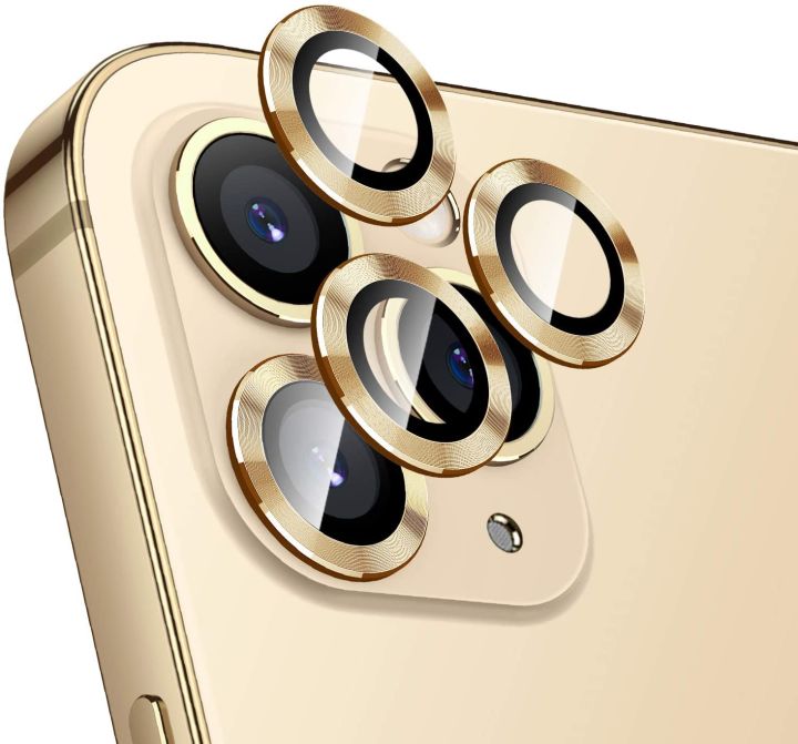 Iphone 12 Pro Camera Lens Protection Glass Metallic Ring | Daraz.com.np