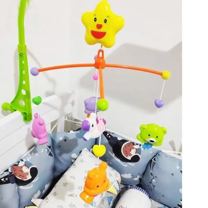 Colorful Bed Bell, Hanging Toys with Music - Toys For Babies | Hanging ...