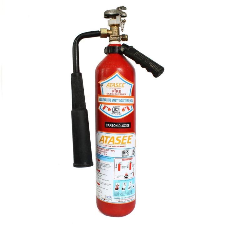 Atasee Carbon Di-Oxide Fire Extinguisher 4.5 Kg - Red | Daraz.com.np