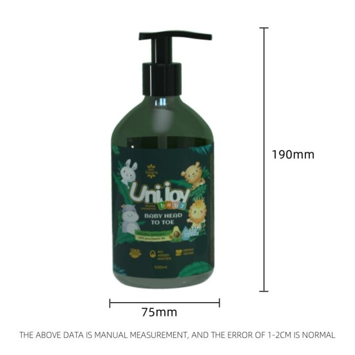 Natural Baby Shampoo & Gentle Body Wash For Babies – Head to Toe ...