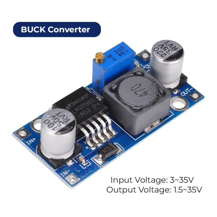 LM2596 DC-DC Buck Converter Step-Down Power Module | Daraz.com.np