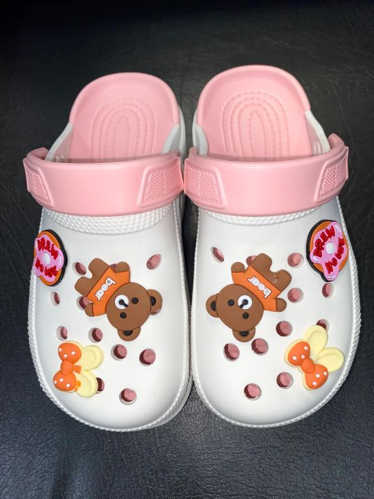 Premium crocs with stickers | Daraz.com.np