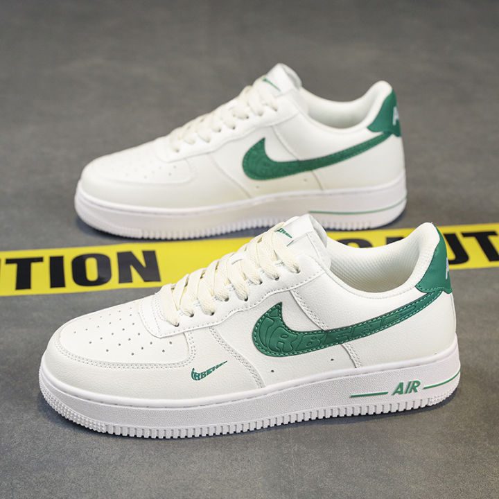 Air Force One Men's Shoes Putian Official Genuine Off-White Green ...