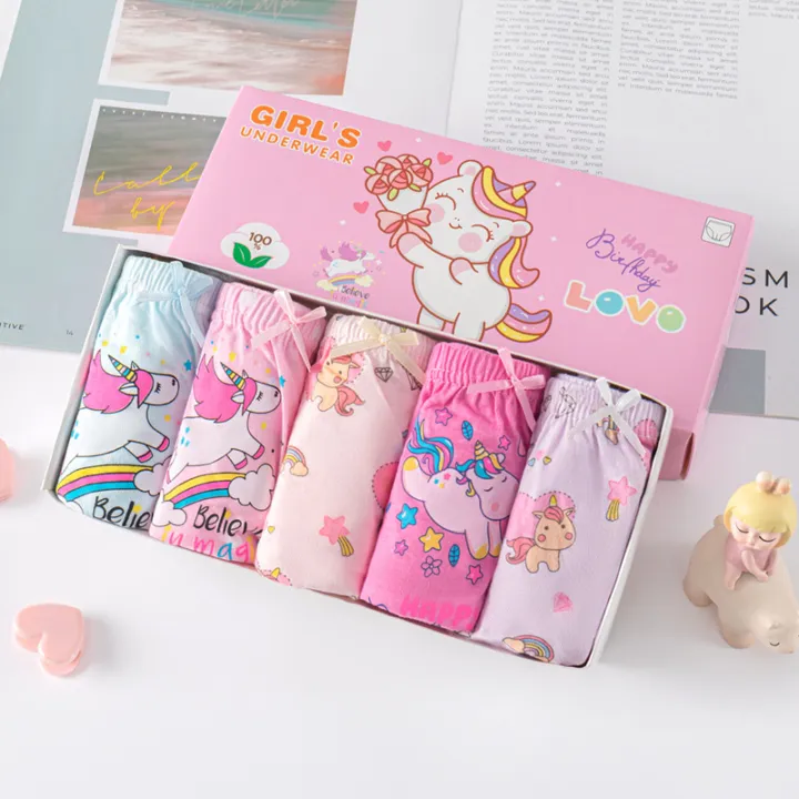 Korean version of children's underwear wholesale cotton class a girls ...