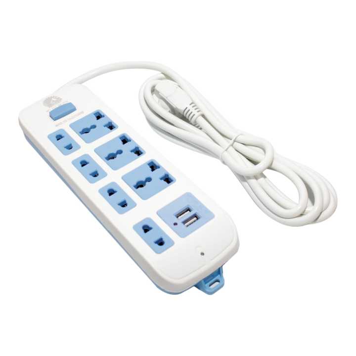 High Power Multiplug With 2 Usb Port | Daraz.com.np