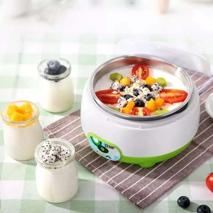 Dahi Maker Yogurt Culture Machine Plastic and Stainless Steel 1L ...