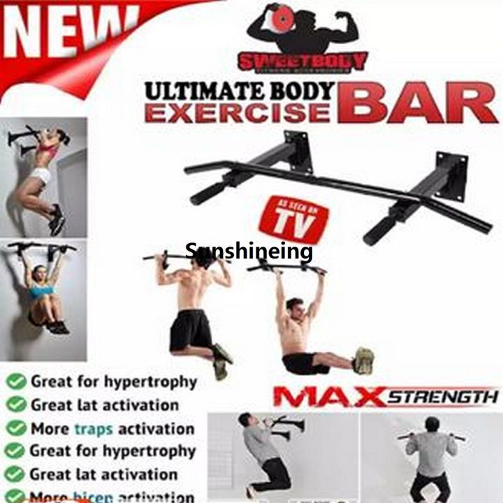 Superman Ruoias Ultimate Body Press Wall mounted Pull up Bar/ Chin Up ...