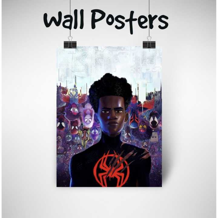 Spiderman Miles Morales | Exclusive Release | Wall Posters to Decor ...
