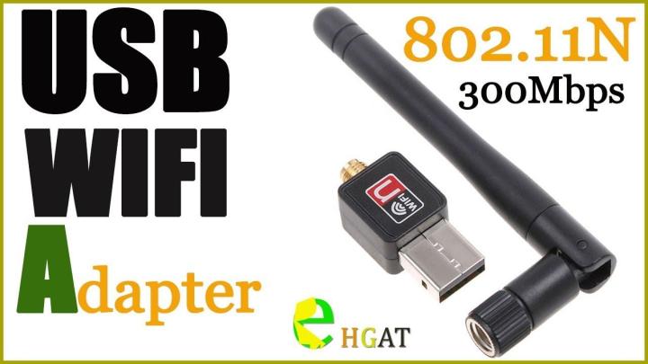 USB WiFi Dongle 600Mbps Wireless Adapter 802.11n/g/b With Antenna | Daraz.com.np