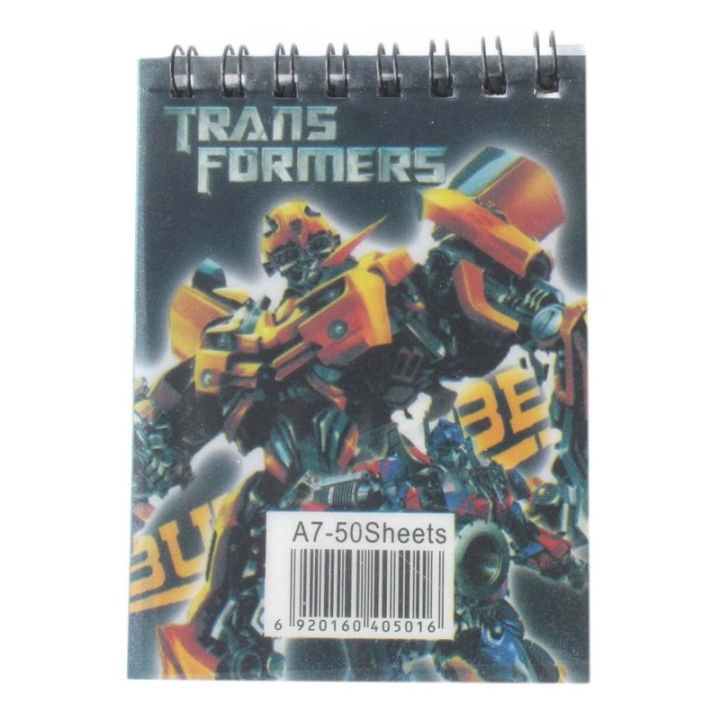 Transformer Sprial Note Book - Set Of 6 | Daraz.com.np