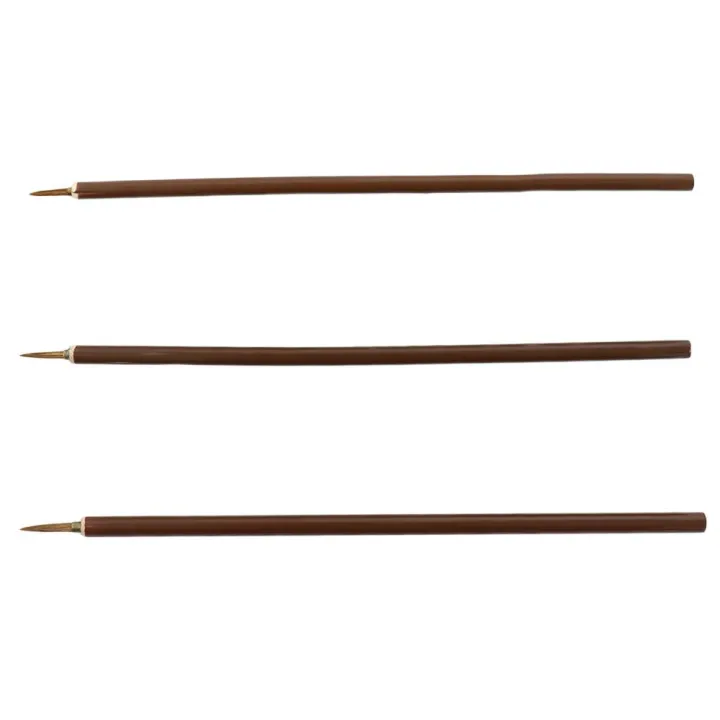 3pcs/set Art Stationery Weasel Hair Calligraphy Brush Hook Line Pen ...