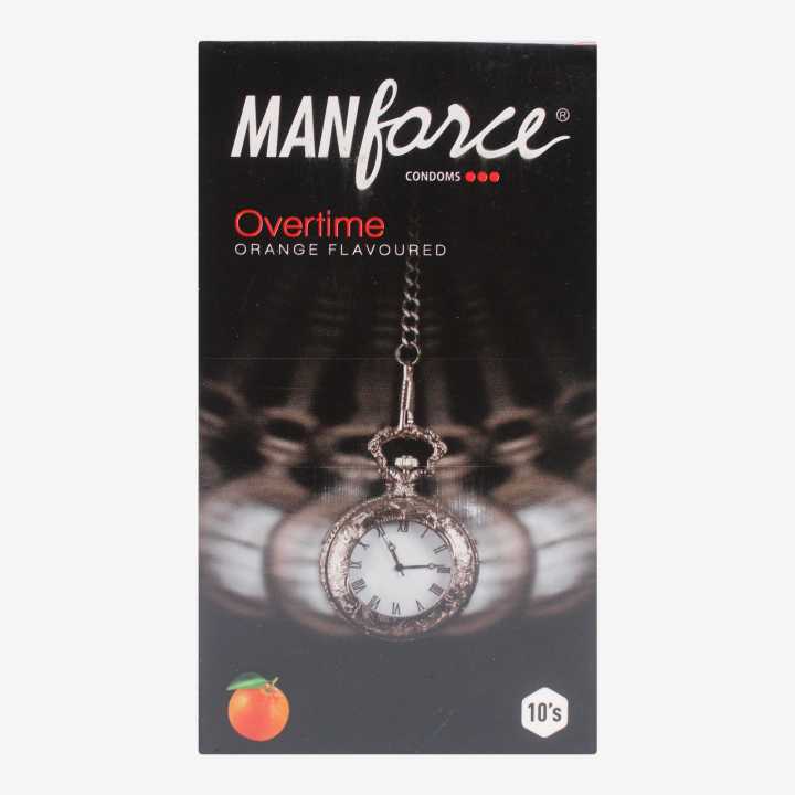 Manforce Overtime Orange Flavored Condom 10 Pcs | Daraz.com.np